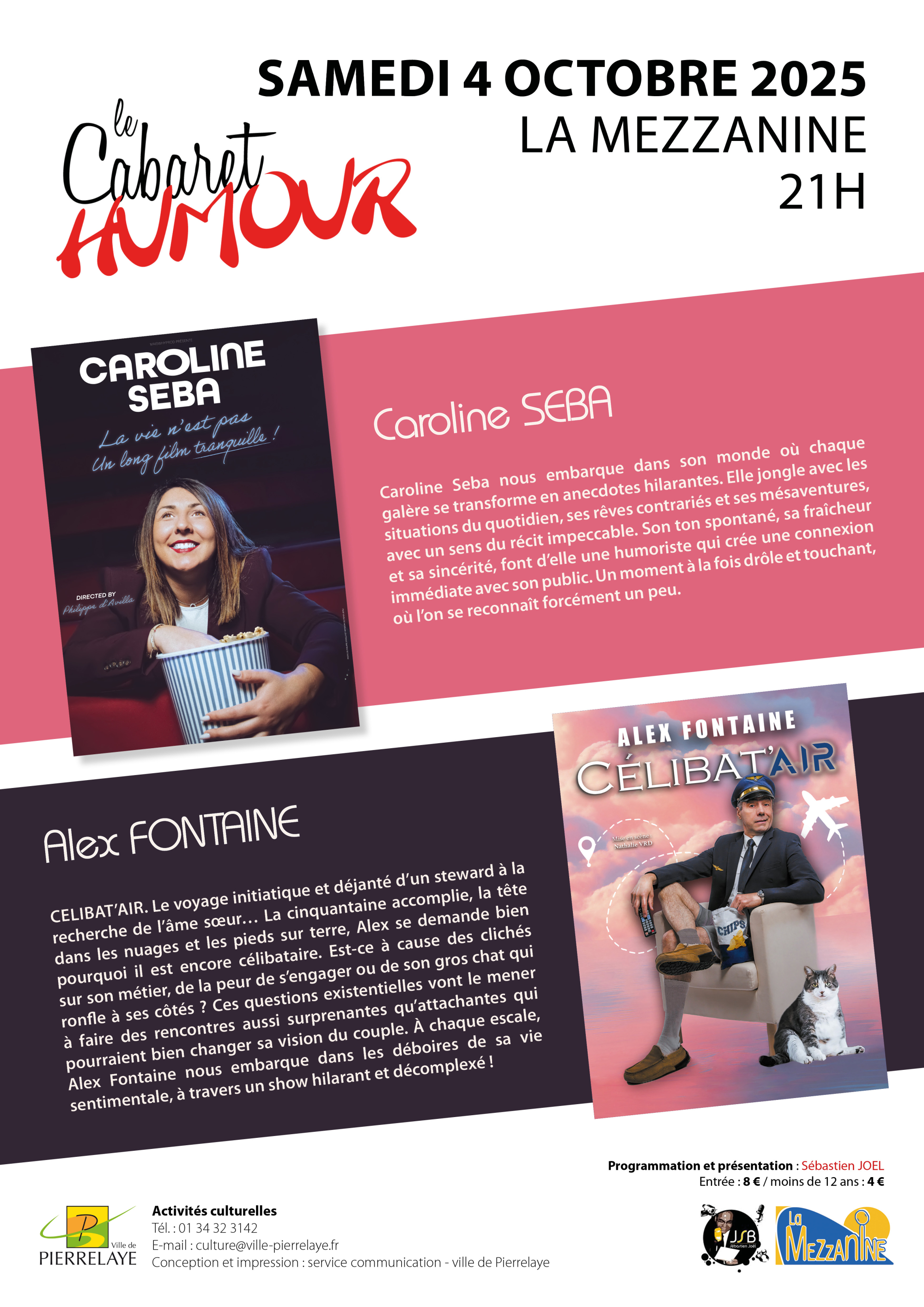 Cabaret humour | Avec Caroline SEBA et Alex FONTAINE | Val Parisis